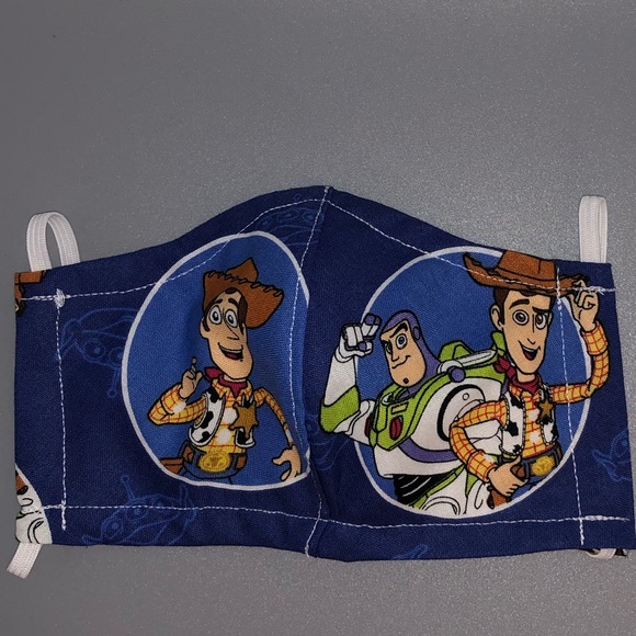 Hand Crafted | Accessories | Toy Story Woody Fabric Face Mask | Poshmark